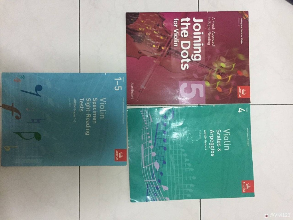 violin sight-reading test grade1-5/ violin grade 4 scales and arpeggios ...