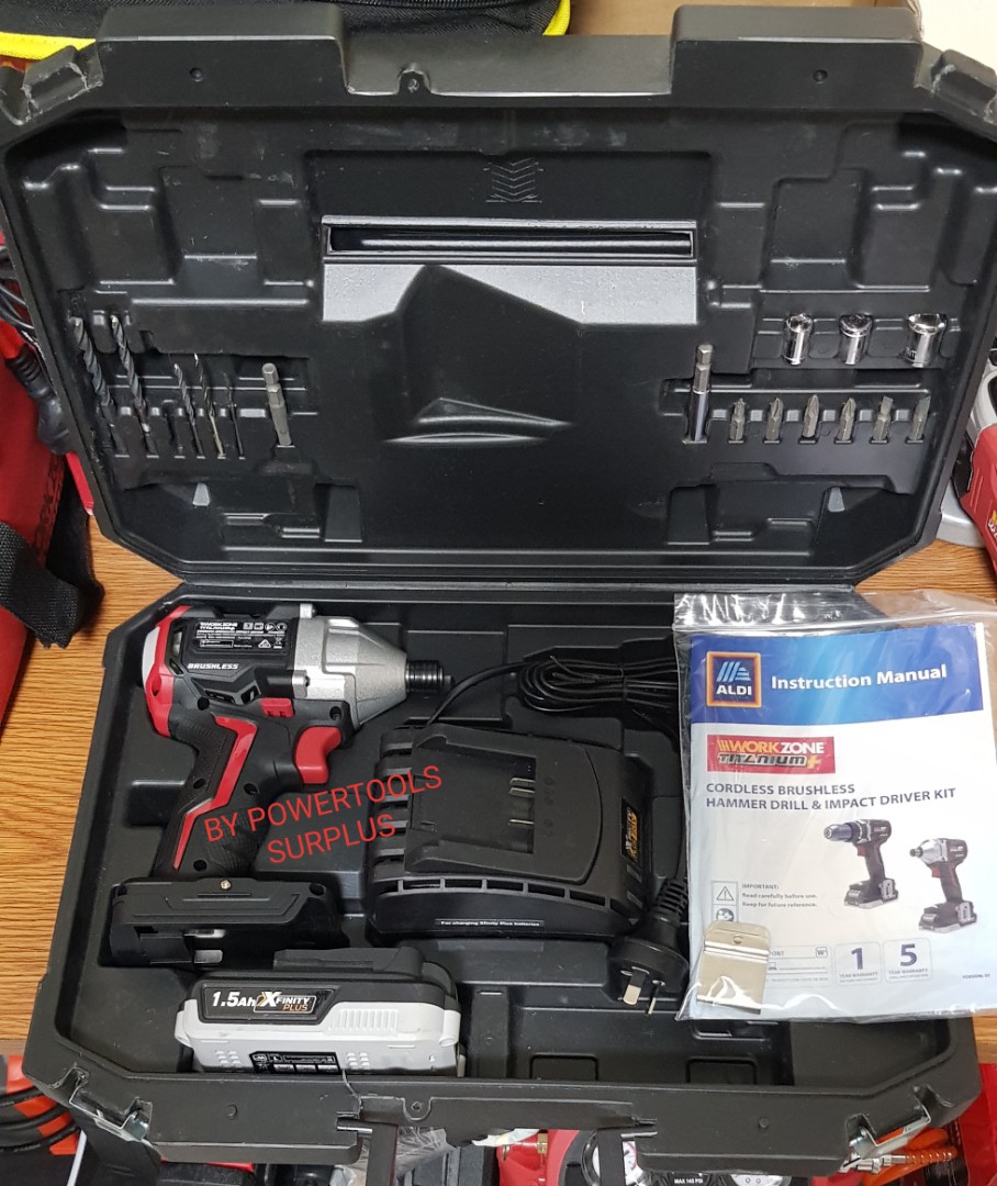 Workzone cordless brushless impact driver, Commercial & Industrial ...