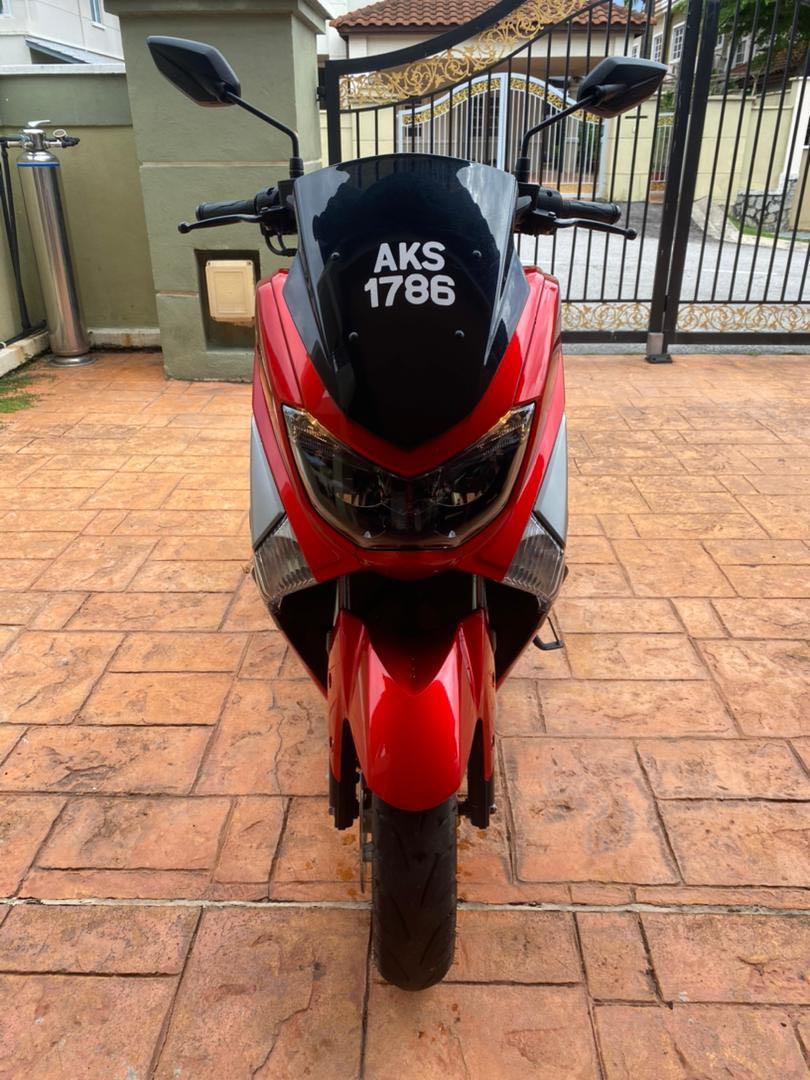 Yamaha Nmax 2017 Low Mileage 2K Plate Number AKSI, Motorbikes on Carousell