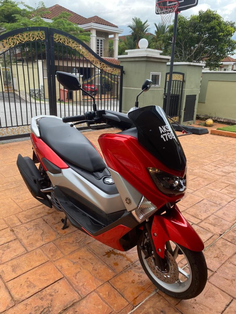 Yamaha Nmax 2017 Low Mileage 2K Plate Number AKSI, Motorbikes on Carousell