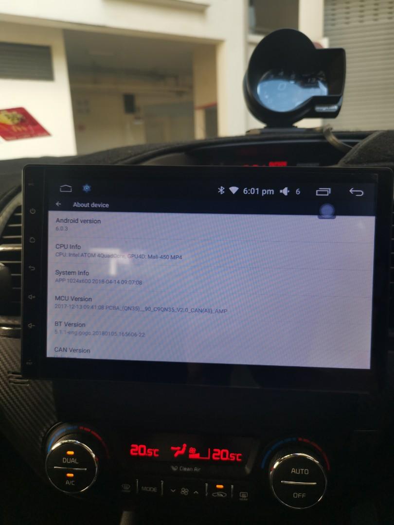 10.1 Inch Android Head Unit, Car Accessories, Accessories on Carousell