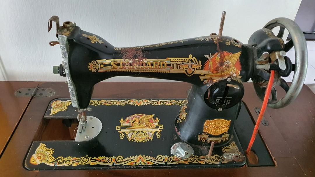 Antique Standard Sewing Machine, Hobbies & Toys, Collectibles ...