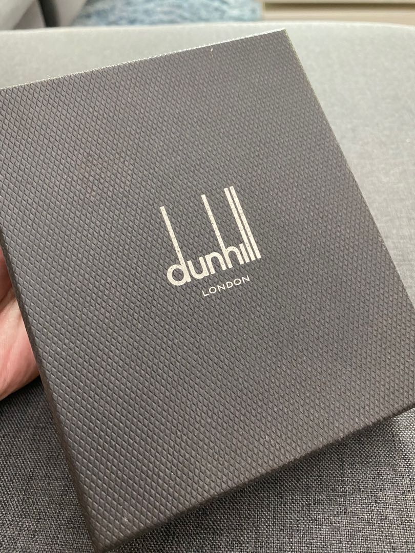Authentic Dunhill Calf Leather Bi-fold wallet, Luxury, Bags & Wallets ...