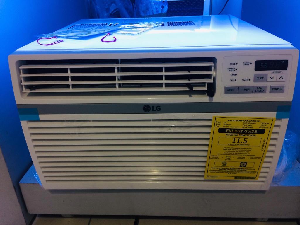 Brand New LG WINDOW TYPE AC (2021Model), TV & Home Appliances, Air ...