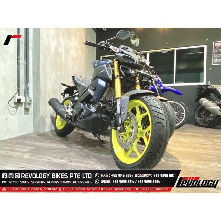 BRAND NEW YAMAHA MT15 MATTE BLUE READY TO REGISTER, Motorcycles ...