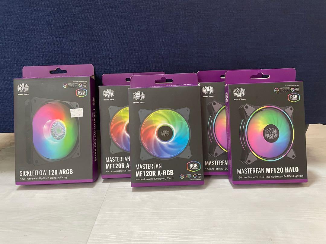 Cooler Master 120 ARGB Fans, Computers & Tech, Parts & Accessories ...