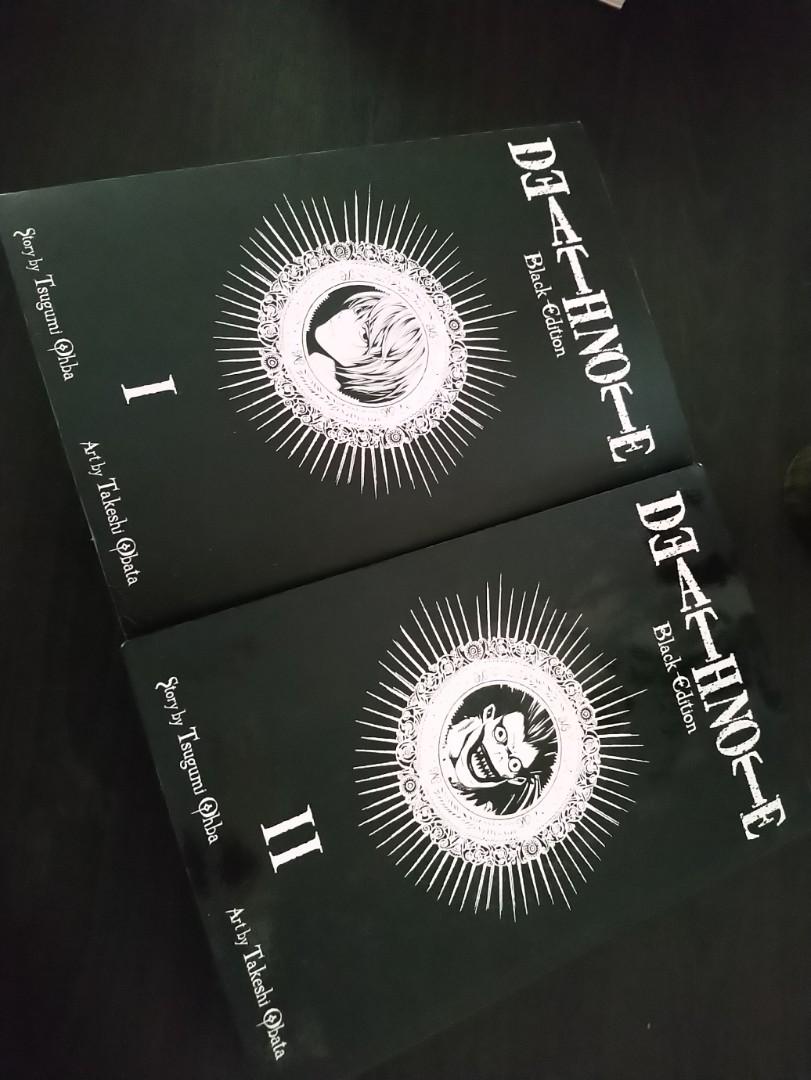Death Note Black Edition Vol. 1 and 2, Hobbies & Toys, Books ...