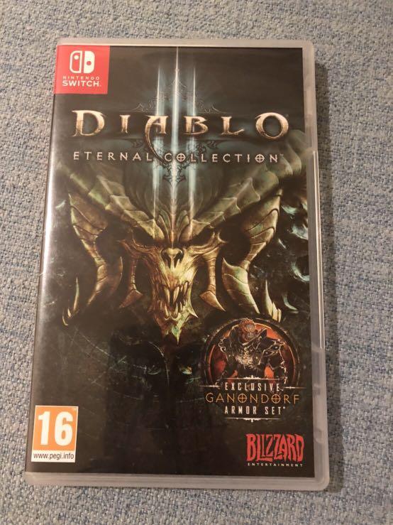 DIABLO switch game, 電子遊戲, 電子遊戲, Nintendo 任天堂 - Carousell
