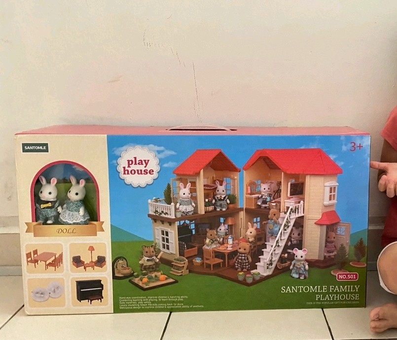 *FREE POST to WN only / R Stock* Kids Toy Santomle Happy Forest Family ...