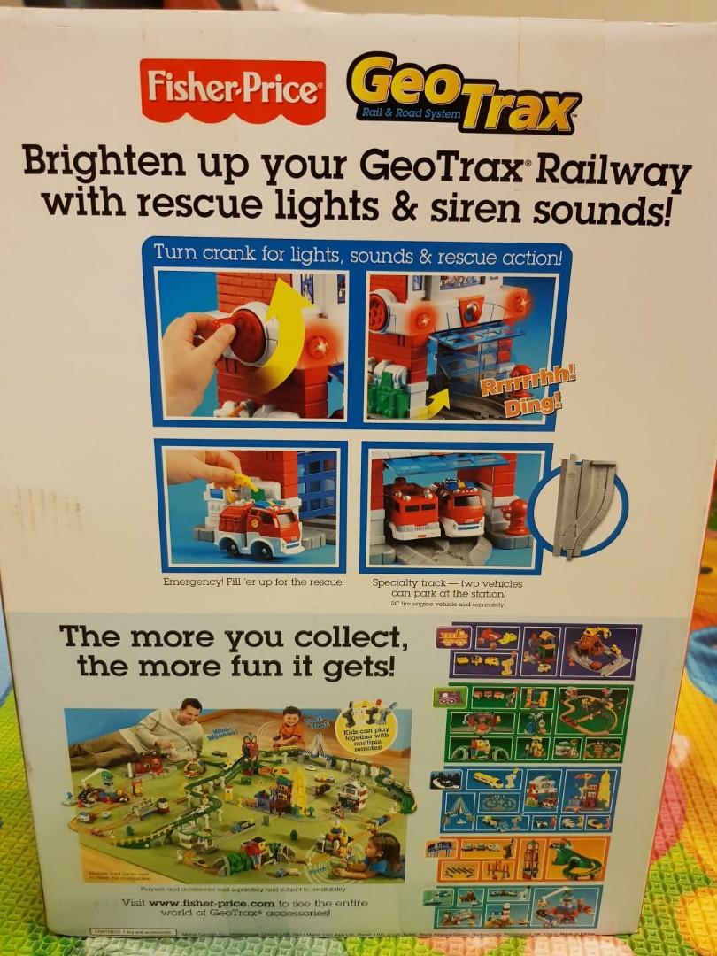 Geotrax Beam town fire station, Hobbies & Toys, Toys & Games on Carousell