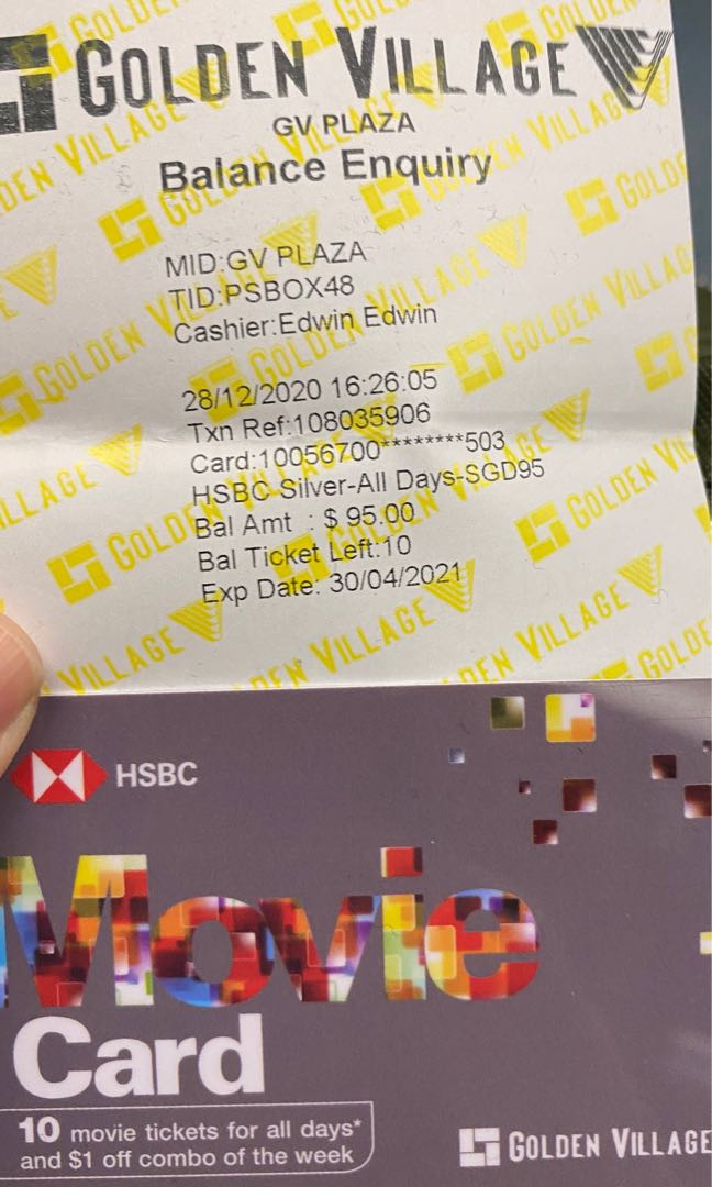 GV, Tickets & Vouchers, Vouchers on Carousell