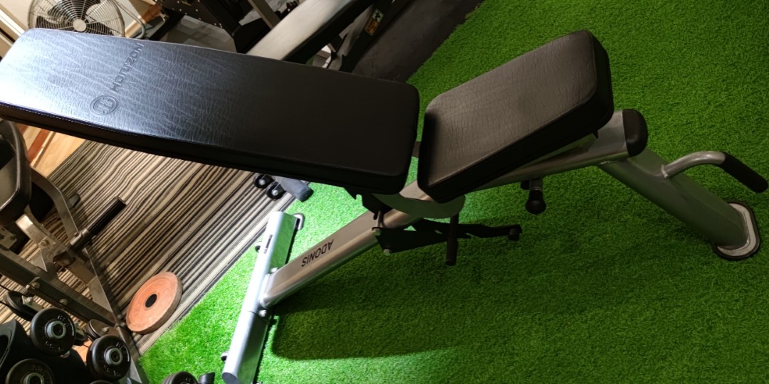 gym adjustable bench heavy duty, Sports Equipment, Exercise & Fitness ...