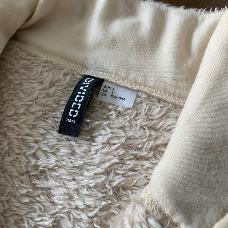 Shearling Jacket H&M, Men's Fashion, Coats, Jackets and Outerwear on ...