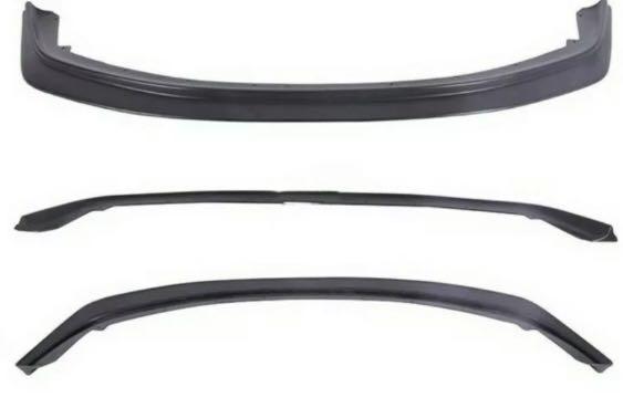 Honda Civic eg 2 door eg6 Front Bumper Lip Splitter PU Plastic Black UK ...