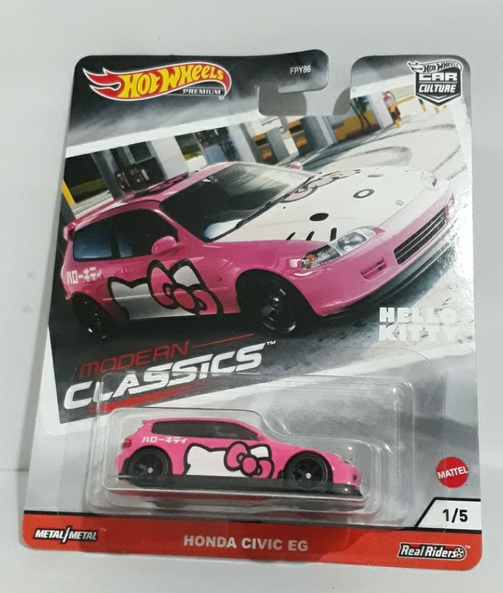 Hot Wheels Honda Civic EG ; Hello Kitty, Hobbies & Toys, Toys & Games ...