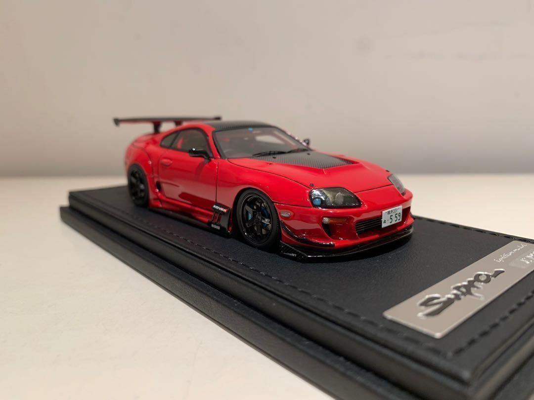Ignition Model 1/43 Toyota Supra (JZA80) RZ Orido-Street Ver. Red ※AD ...