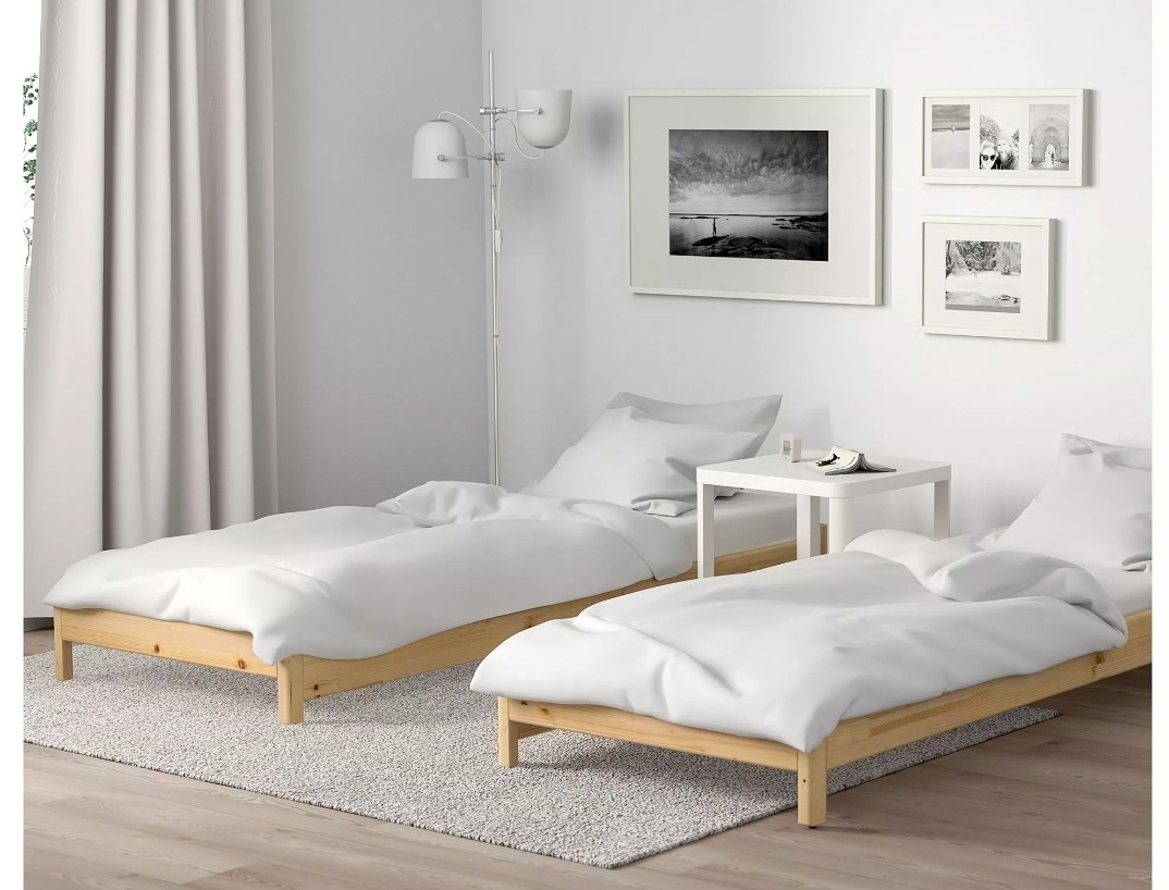 Ikea UTAKER stackable bed, Furniture & Home Living, Furniture, Bed ...
