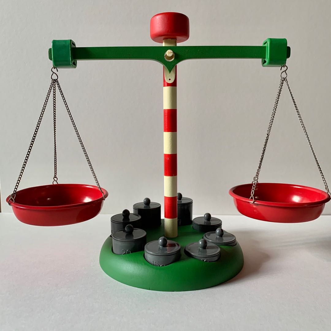 IKEA Wooden Balancing Weight/Scale for Kids, Hobbies & Toys, Toys ...