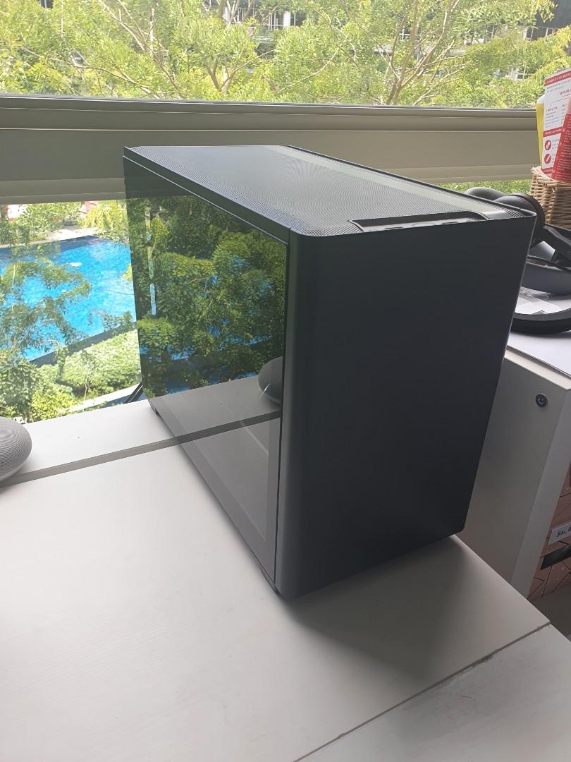 ITX gaming design rig with RTX 3090 Founders Edition, i5 10th gen ...