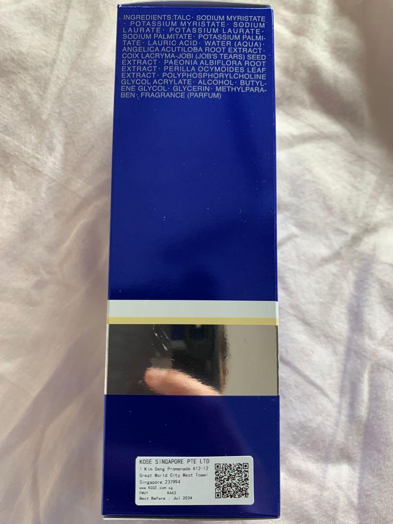 Kose sekkisei facial powder wash, Beauty & Personal Care, Face, Face ...
