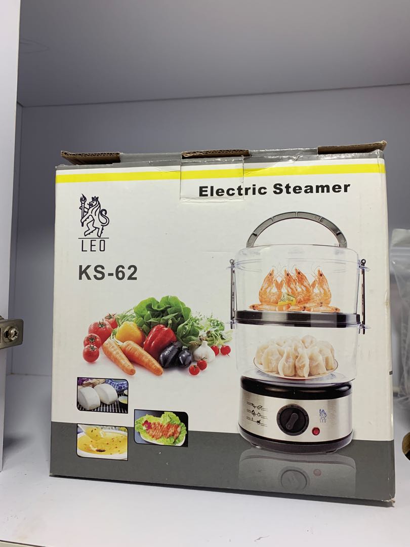 LEO KS-62 Electric Steamer 迷你電蒸爐, 家庭電器, 廚房電器, 焗爐及多士爐 - Carousell
