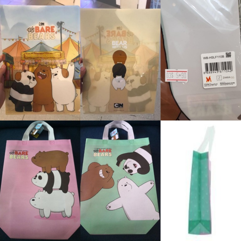 Limited Edition Cartoon Network We Bare Bears WeBareBears Grizz Grizzly ...