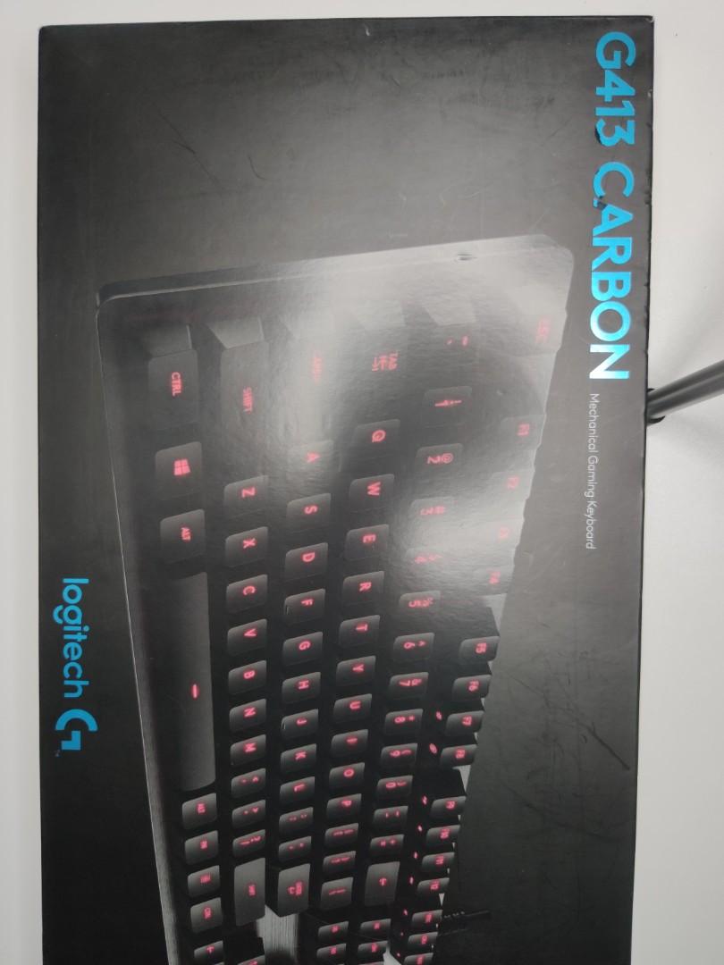 Logitech G413 Carbon Mechanical Gaming Keyboard, Computers & Tech ...