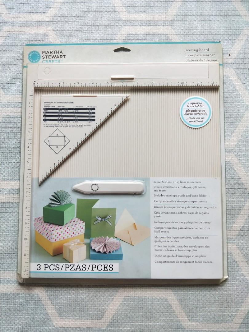 Martha Stewart scoring board, Design & Craft, Craft Supplies & Tools on ...