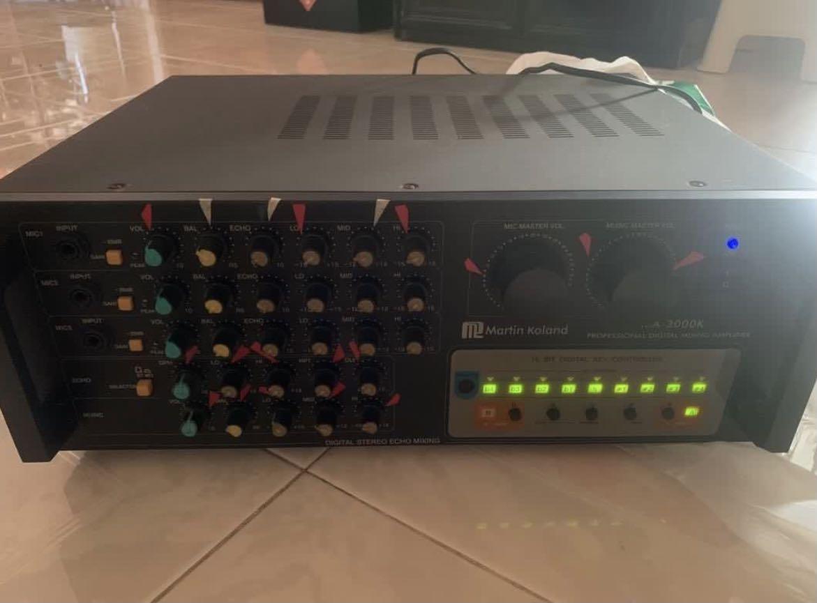 Martin Roland MA-3000k digital mixing amplifier (spoilt), Audio, Other ...