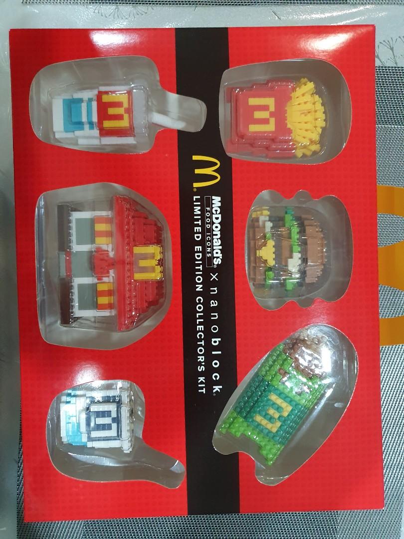 McDonald's X Nanoblock Limited Edition Collector's Kit, Hobbies & Toys, Toys & Games on Carousell