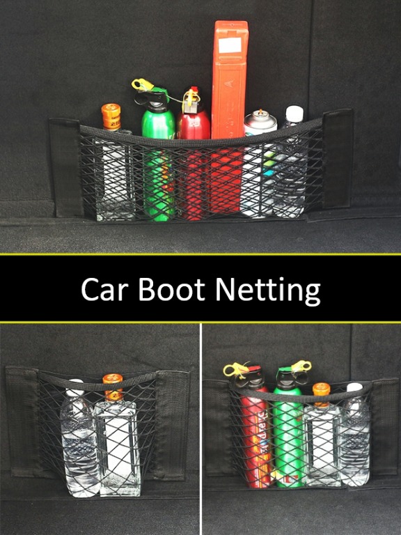 (New) Car Boot Net Netting, Car Accessories, Accessories on Carousell