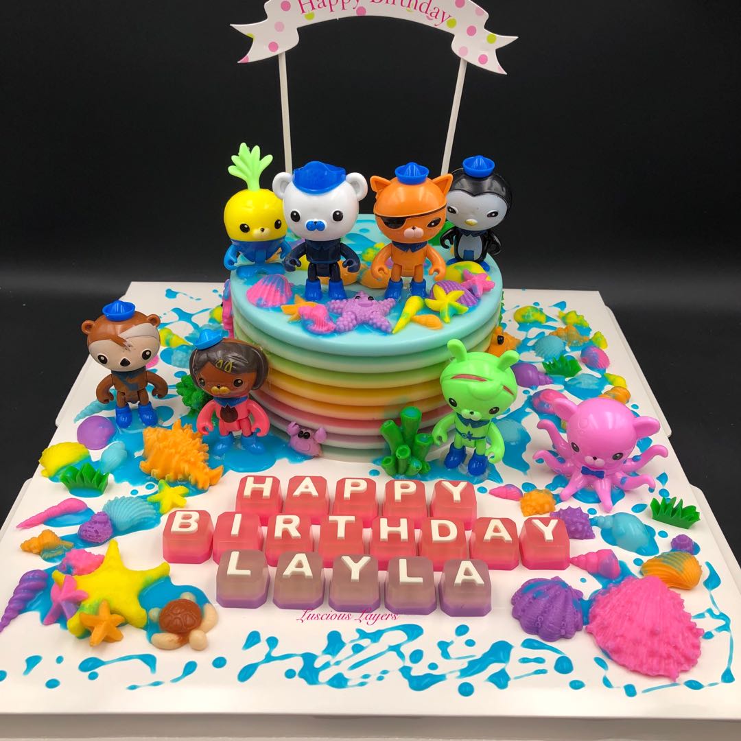 Octonauts jelly cake, Food & Drinks, Homemade Bakes on Carousell