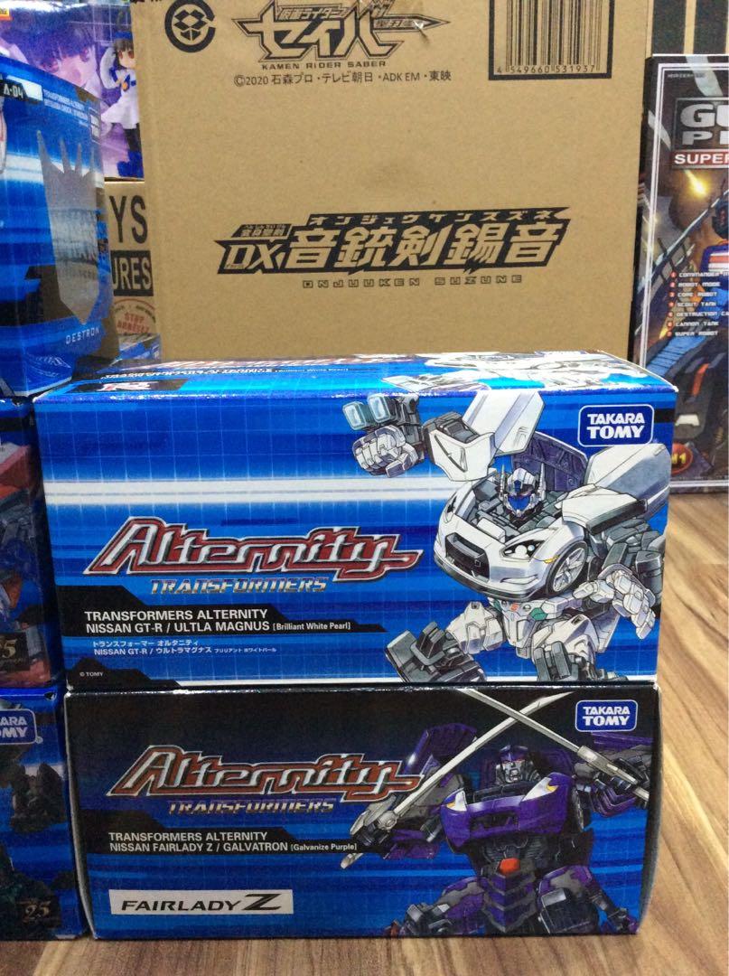 TakaraTomy Transformers Alternity Nisson GTR Convoy / Optimus Prime ...