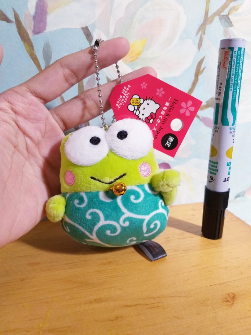 Original Sanrio kawaii kero keroppi charm plush Japan, Hobbies & Toys ...