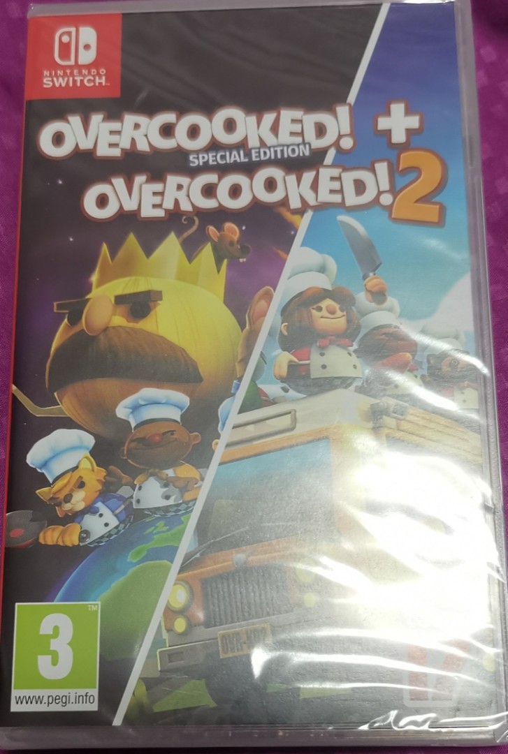 Overcooked 1 (Special Edition) + Overcooked 2, Video Gaming, Video ...