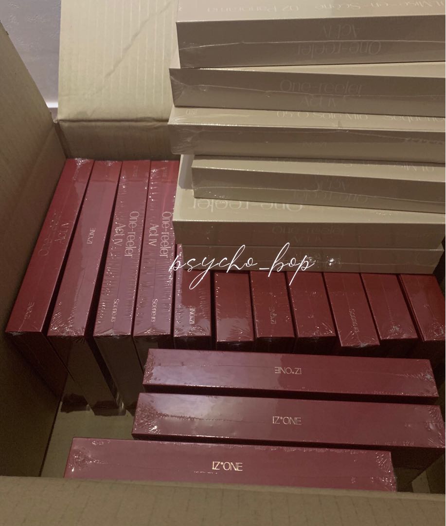 Izone Sealed Albums, Hobbies & Toys, Memorabilia & Collectibles, K-Wave ...