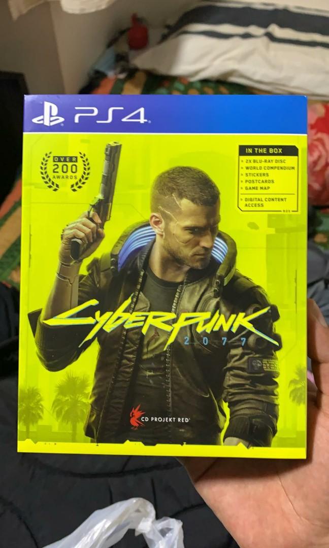 Ps5 CyberPunk 2077 standard edition (disc), Video Gaming, Video Games ...