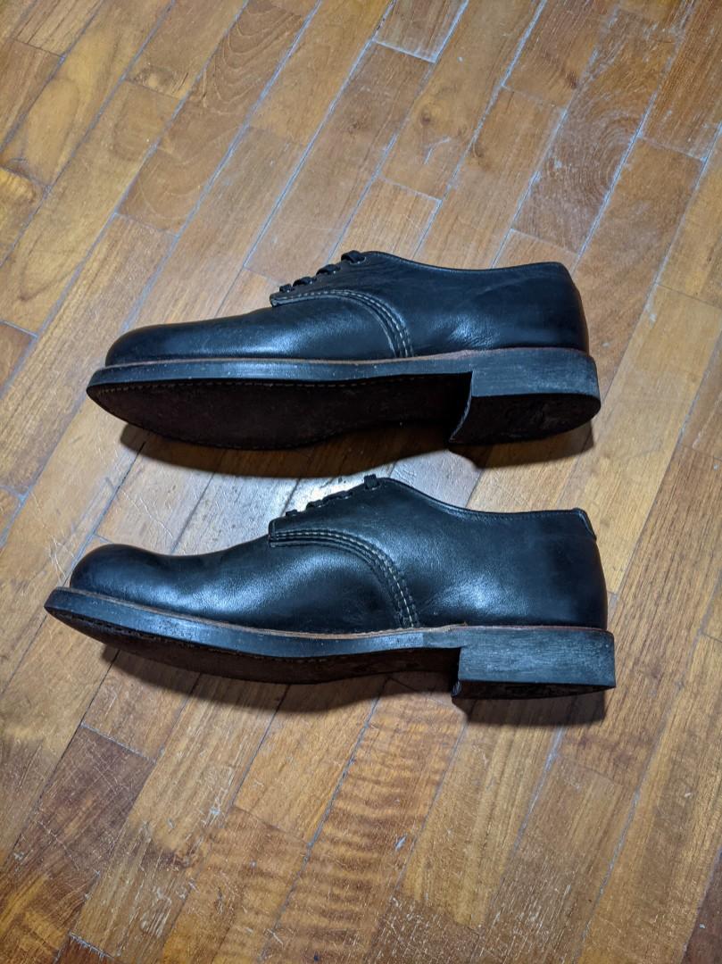 Red Wing Heritage Work Oxford 8051 Black, Men's Fashion, Footwear ...