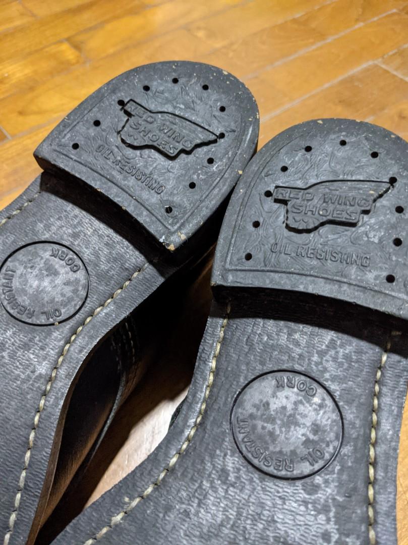 Red Wing Heritage Work Oxford 8051 Black, Men's Fashion, Footwear ...