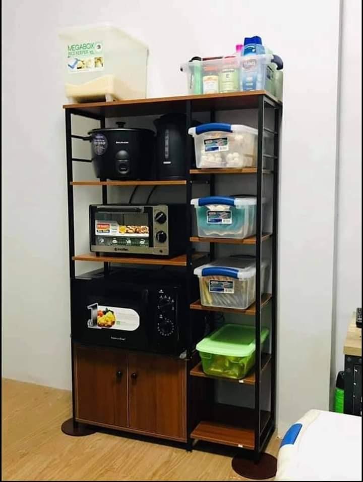 Restock Modern Multi Rack Cabinet Kitchen Organizer, Furniture & Home ...