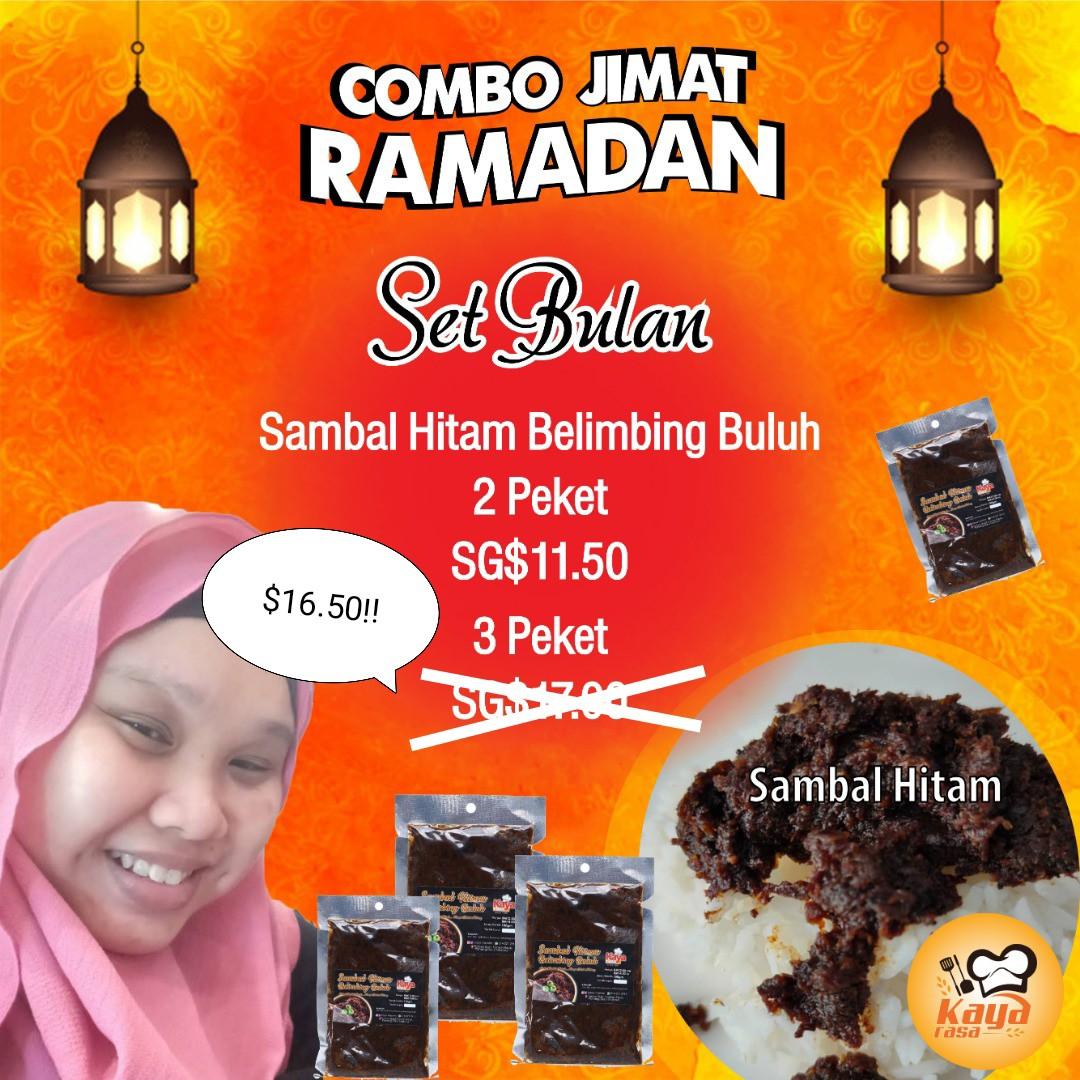 Sambal Hitam Belimbing Buluh, Food & Drinks, Local Eats on Carousell