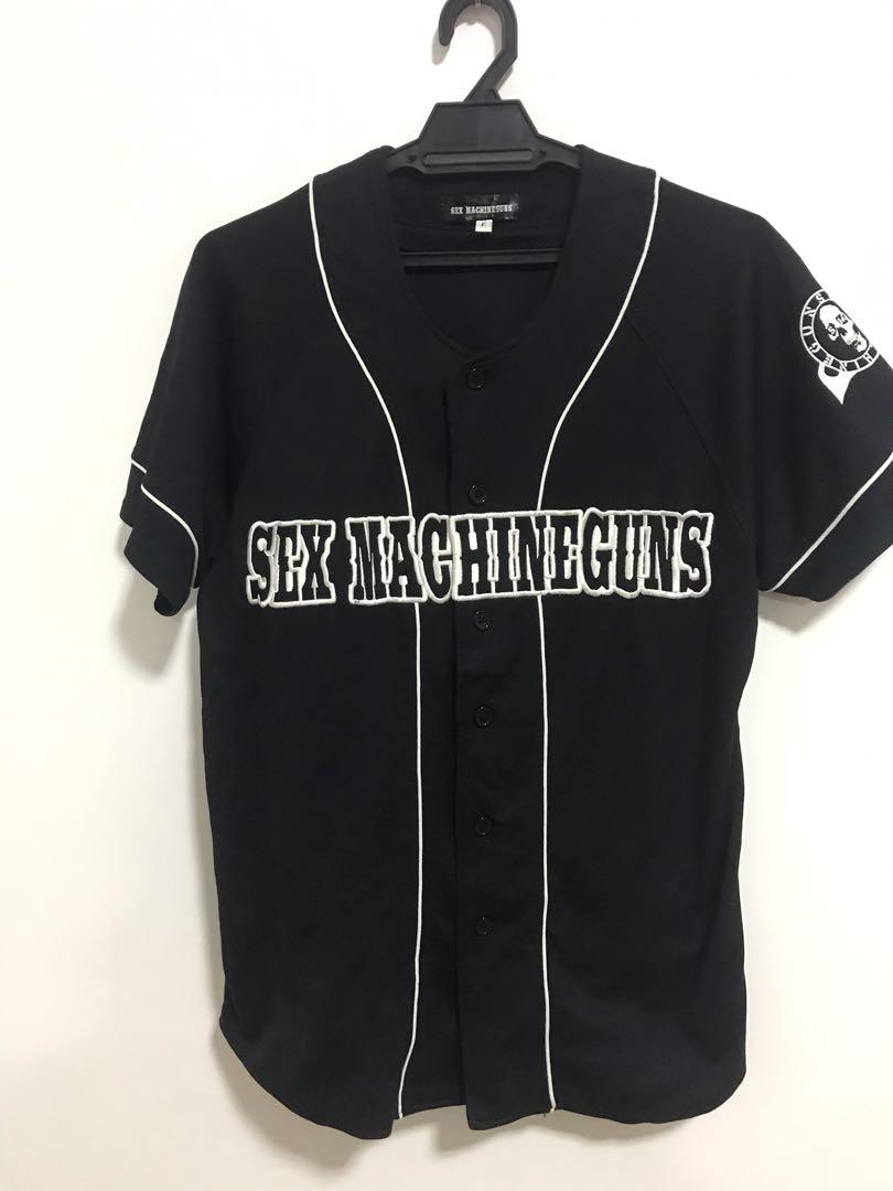 Sex Machine Guns Baseball Tee Tshirt Official, Men's Fashion, Tops & Sets, Tshirts & Polo Shirts ...