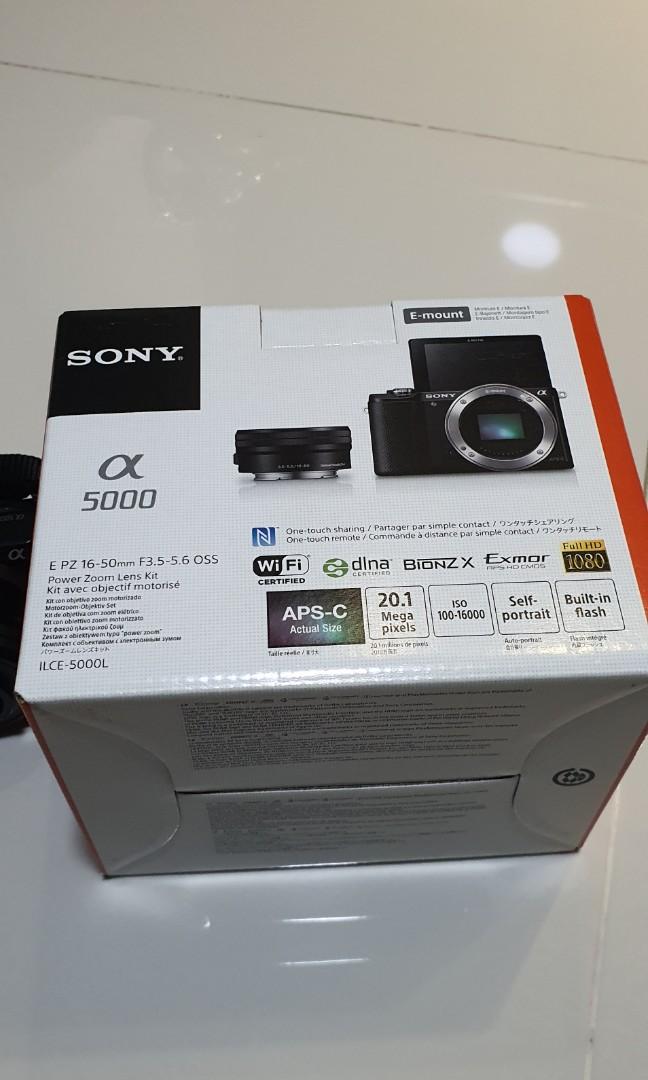 Sony A5000. Alpha 5000, Photography, Cameras on Carousell