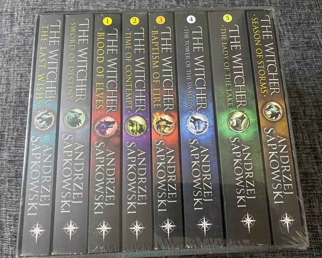 The Witcher complete set, Hobbies & Toys, Books & Magazines, Fiction & Non-Fiction on Carousell