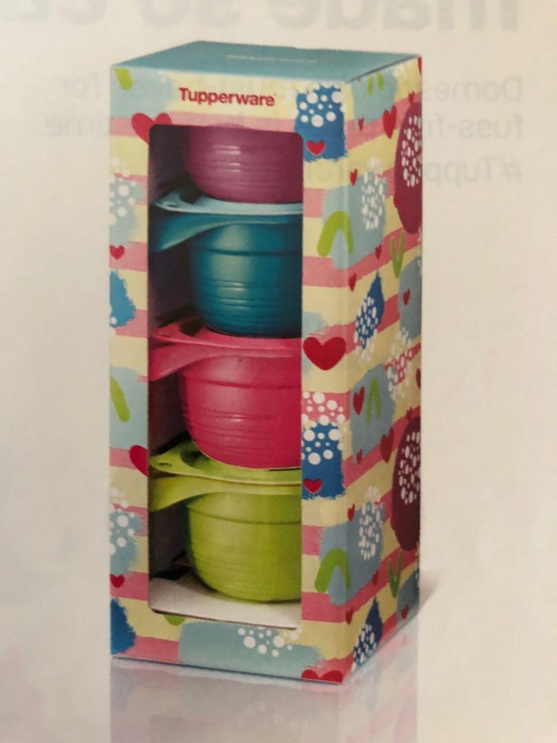 Tupperware Pretty Pastels Bowls, Furniture & Home Living, Kitchenware ...