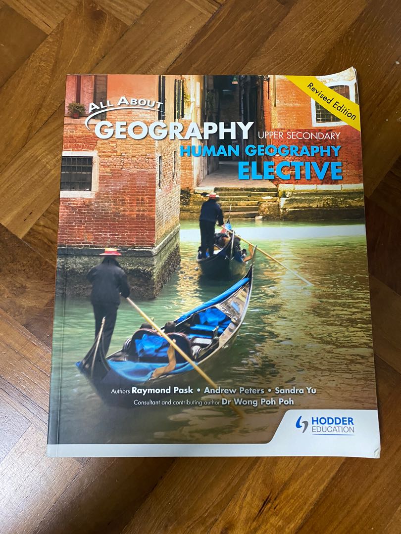 Upper secondary elective geography textbook, Hobbies & Toys, Books ...