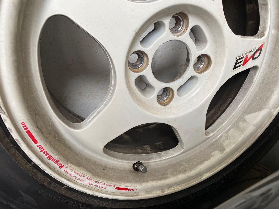 15” regamaster evo 4x100, Car Accessories, Tyres & Rims on Carousell