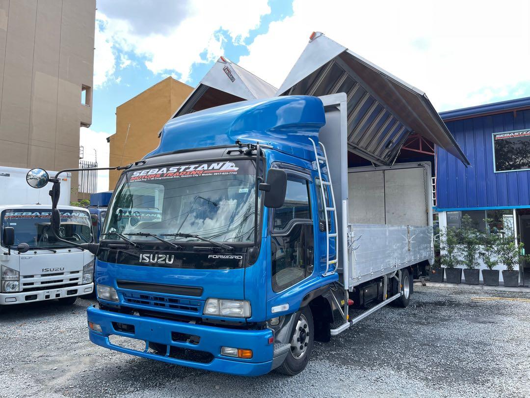 2019 Isuzu Forward Aluminum Wing van 21FT With Power Lifter 6HK1 Engine ...