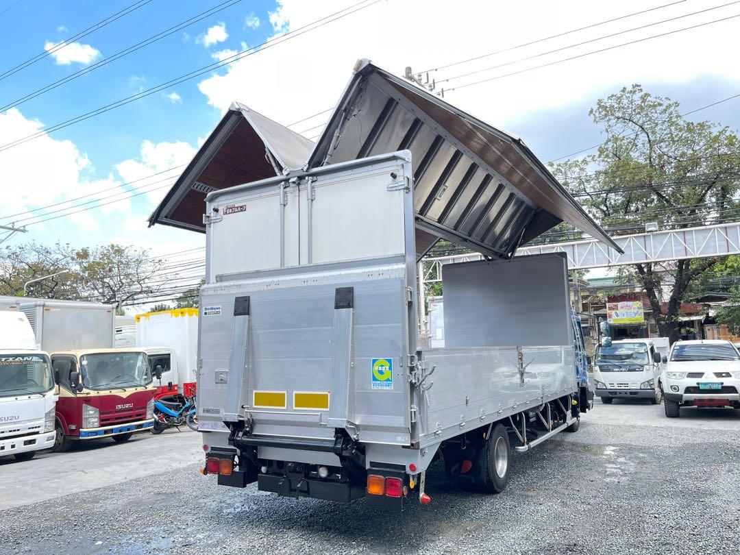2019 Isuzu Forward Aluminum Wing van 21FT With Power Lifter 6HK1 Engine ...