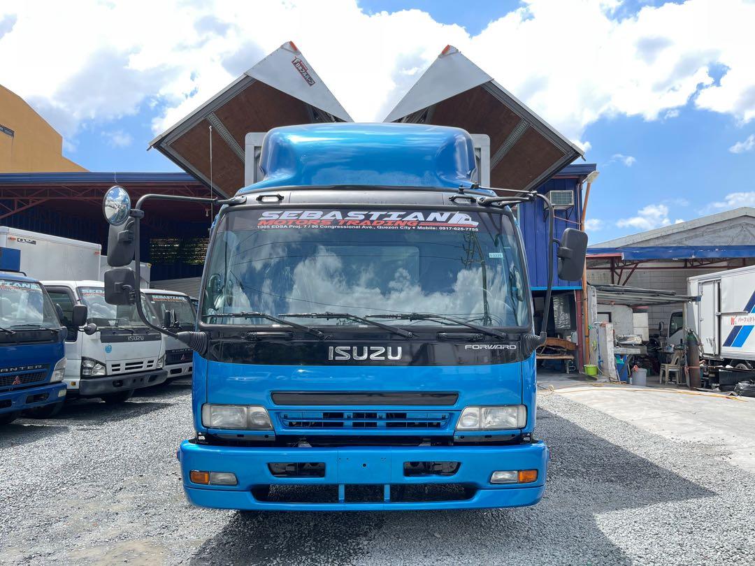 2019 Isuzu Forward Aluminum Wing van 21FT With Power Lifter 6HK1 Engine ...